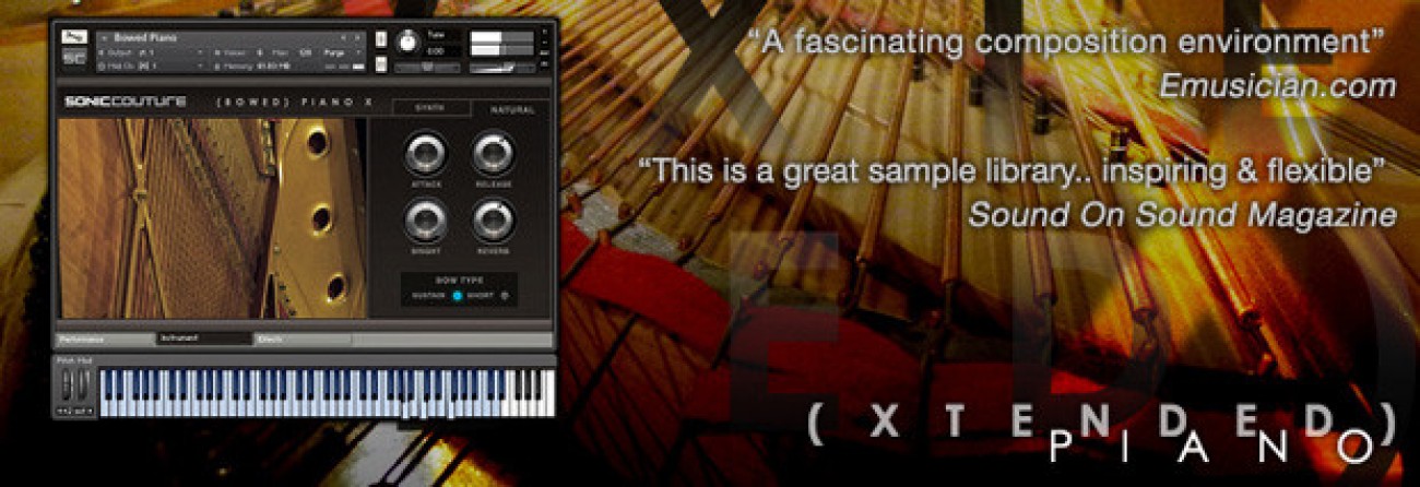 Xtended Piano | Soniccouture | bestservice.com | EN