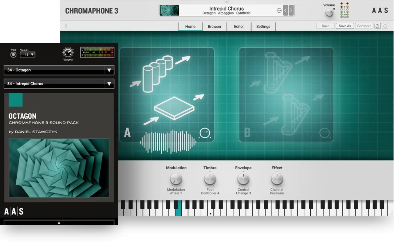 Octagon - Chromaphone 3 Sound Pack | AAS | bestservice.com | DE