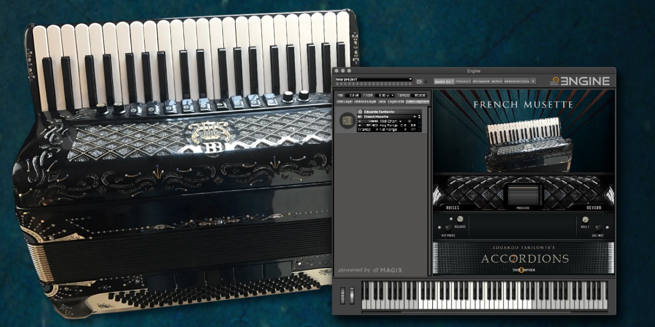 Accordions 2 - Single French Musette | Best Service | bestservice.com | EN