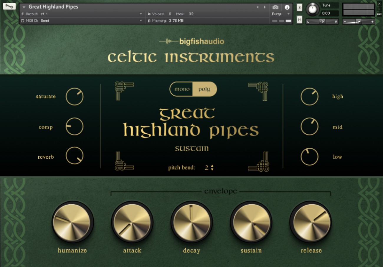 Celtic Instruments | Big Fish Audio | bestservice.com | EN