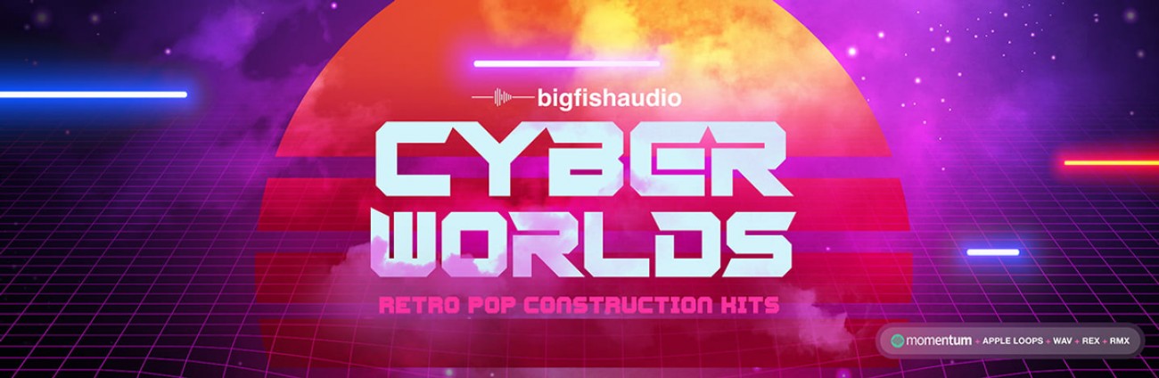 Cyberworlds: Retro Pop Construction Kits | Big Fish Audio | bestservice ...