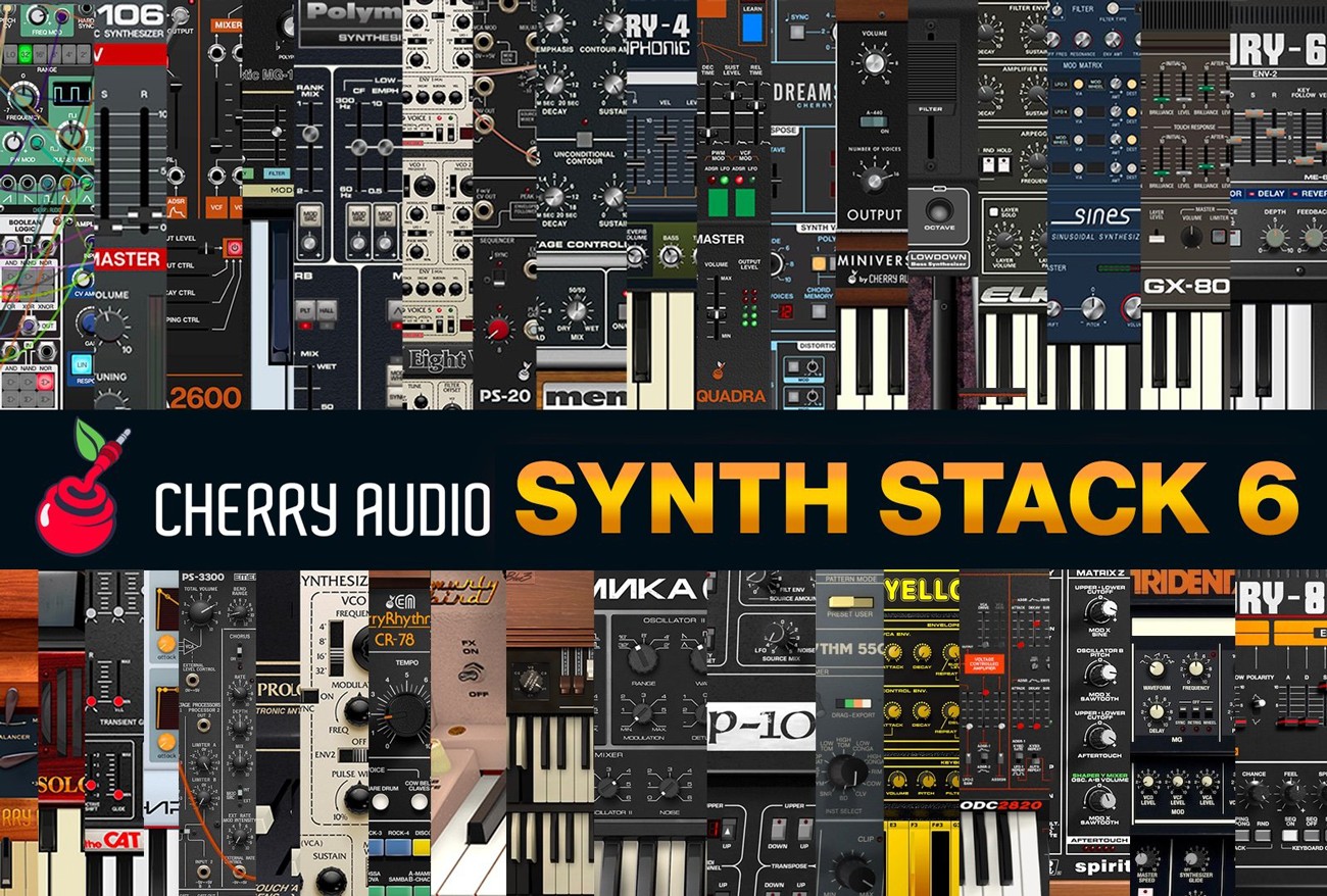 Synth Stack 6 | Cherry Audio | bestservice.com | EN