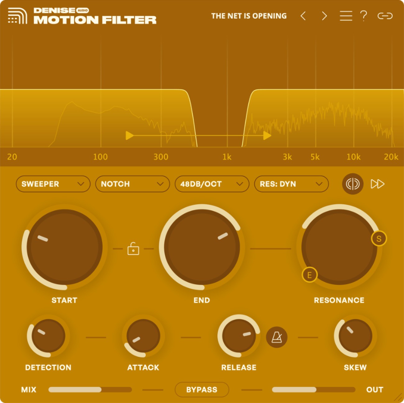 Motion Filter | Denise Audio | bestservice.com | EN
