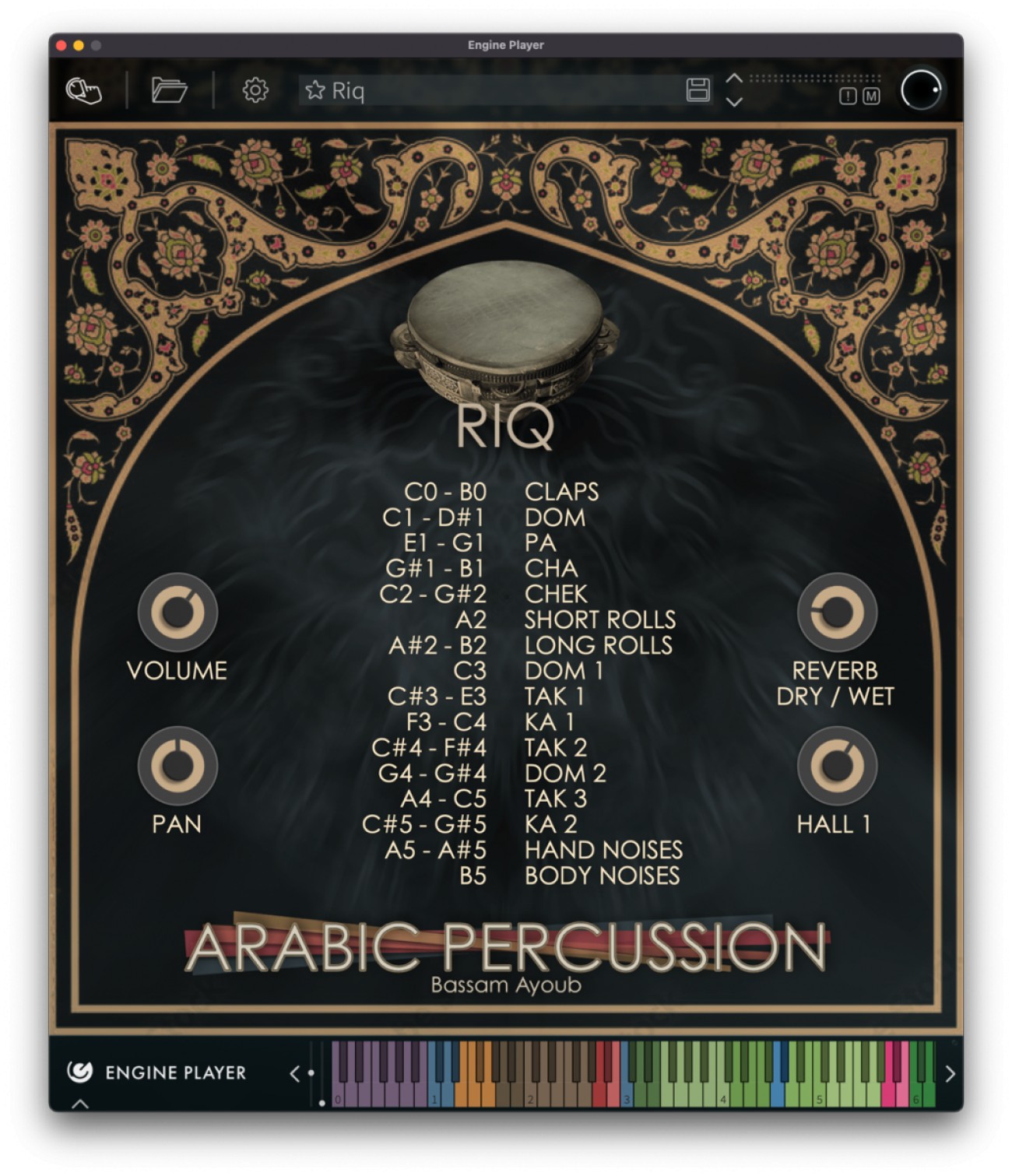 Arabic Percussion Riq | Engine Audio | bestservice.com | EN