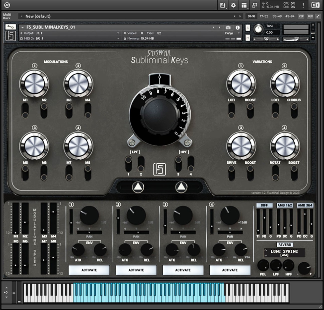 Subliminal Keys | FluidShell Design | bestservice.com | EN