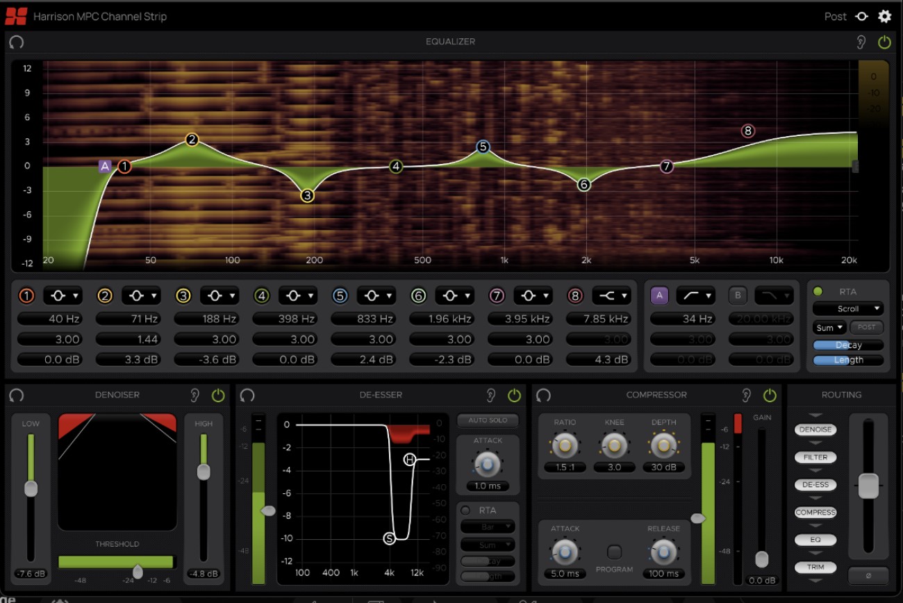 MPC Channel Strip | Harrison Consoles | bestservice.com | EN