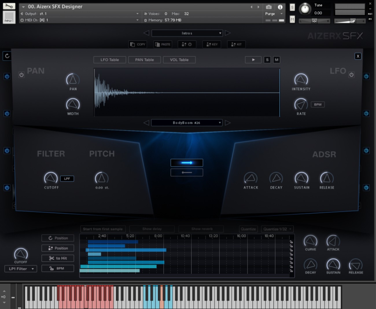 AizerX - Trailer SFX Designer Toolkit | KEEPFOREST | bestservice.com | EN