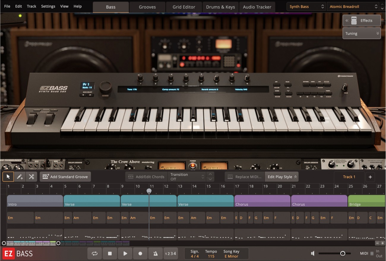 EBX Synth Bass | Toontrack | bestservice.com | EN