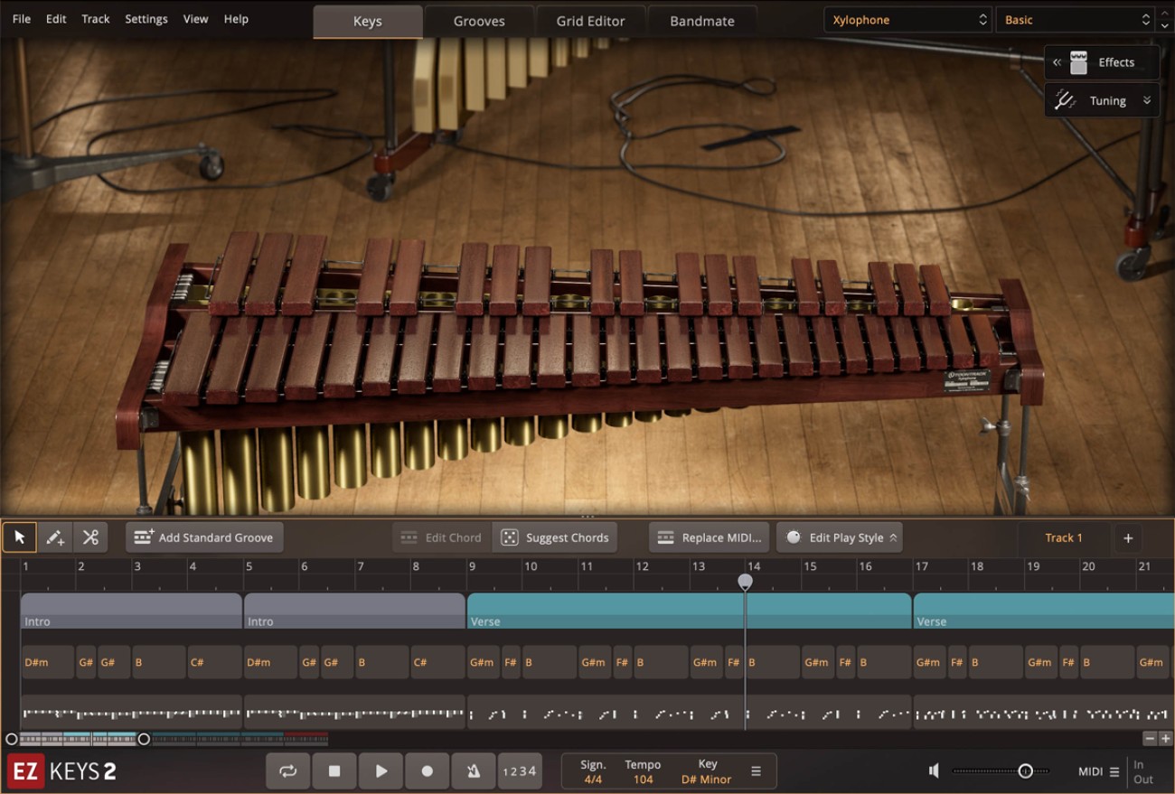 EKX Melodic Percussion - Wood | Toontrack | bestservice.com | EN