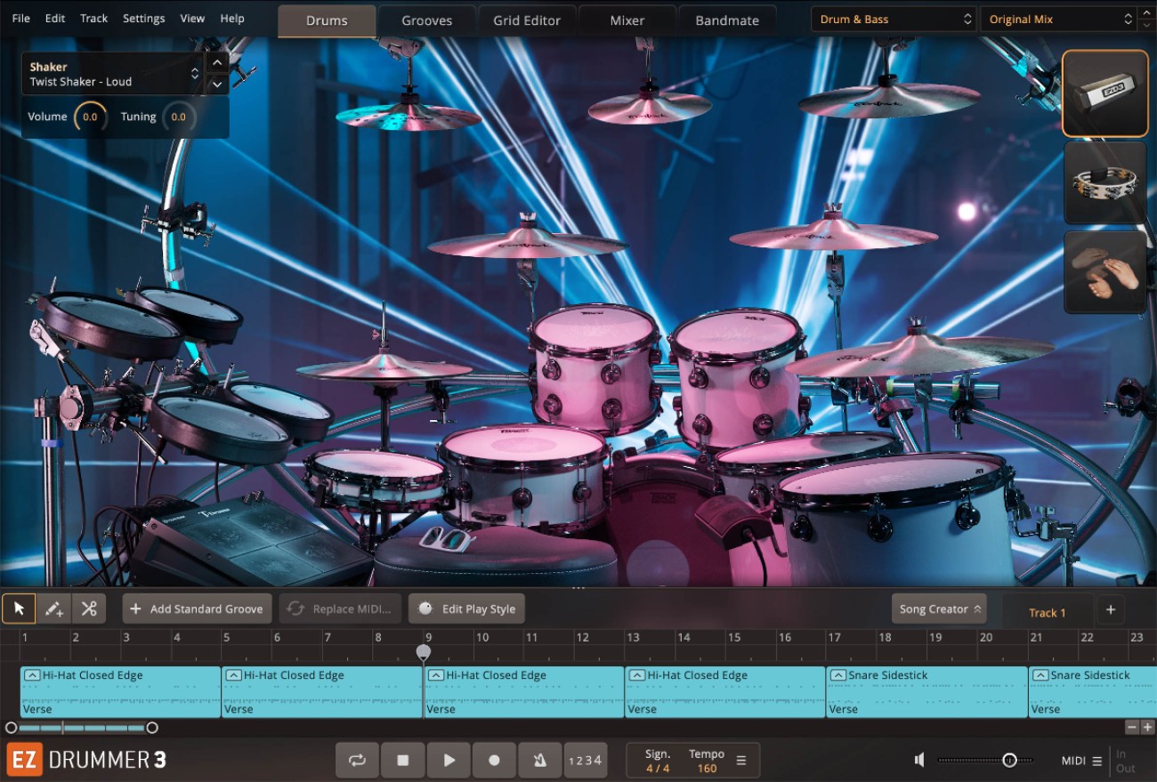 EZX Drum & Bass | Toontrack | bestservice.com | FR
