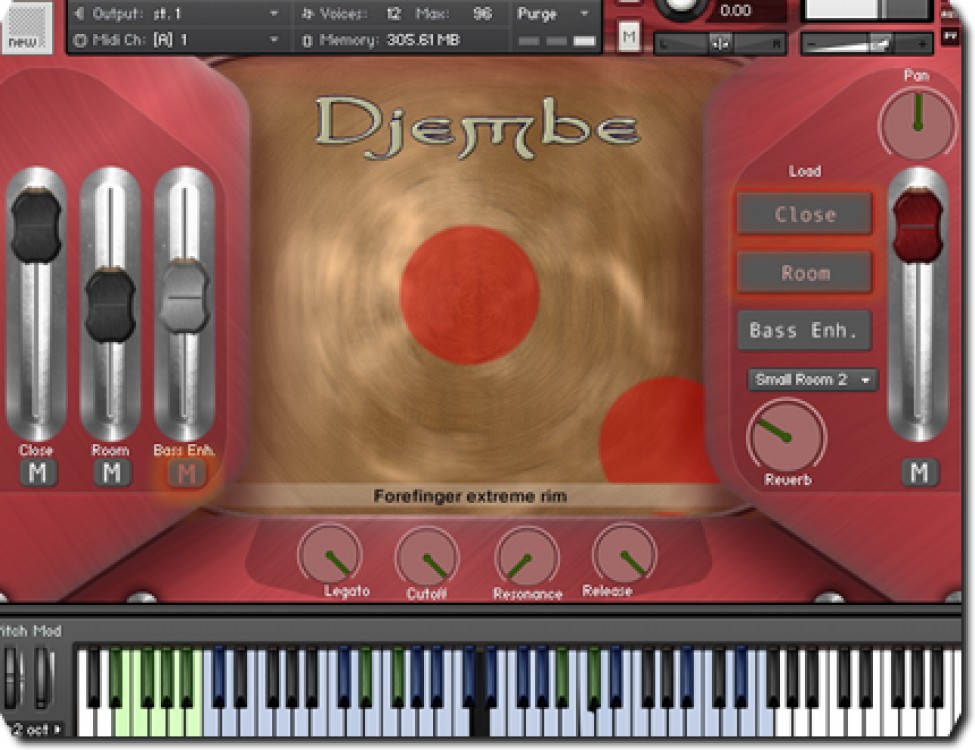 Flying Hand Percussion v1.5 | Handheld Sound | bestservice.com | EN