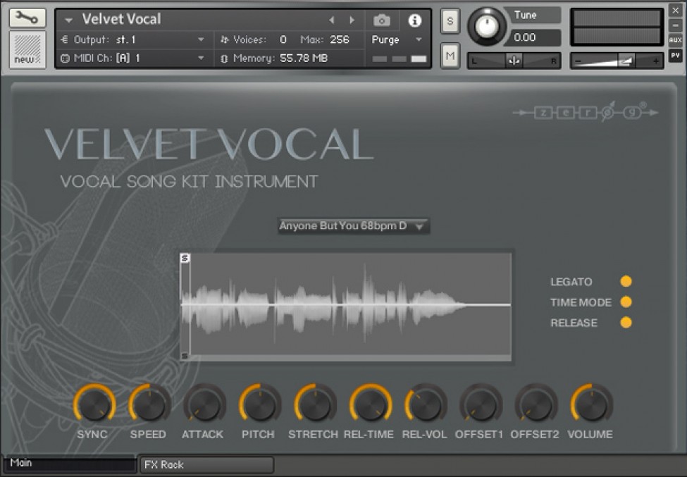 Velvet Vocal | Zero-G | bestservice.com | EN