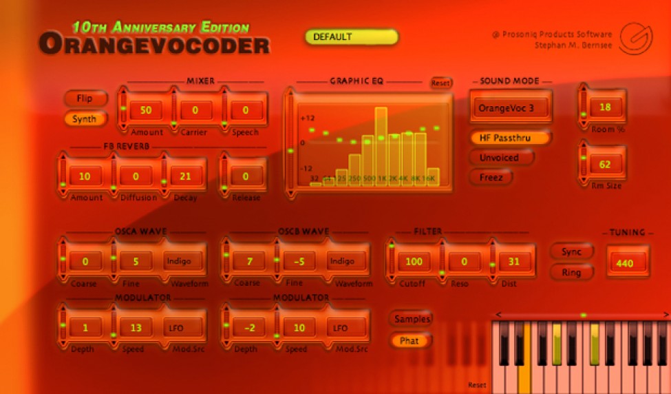 Orange Vocoder | Zynaptiq | bestservice.com