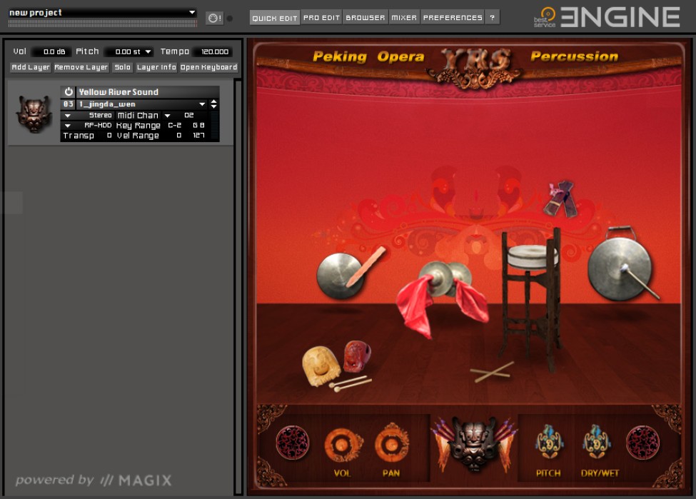 Peking Opera Percussion | Best Service | bestservice.com | EN