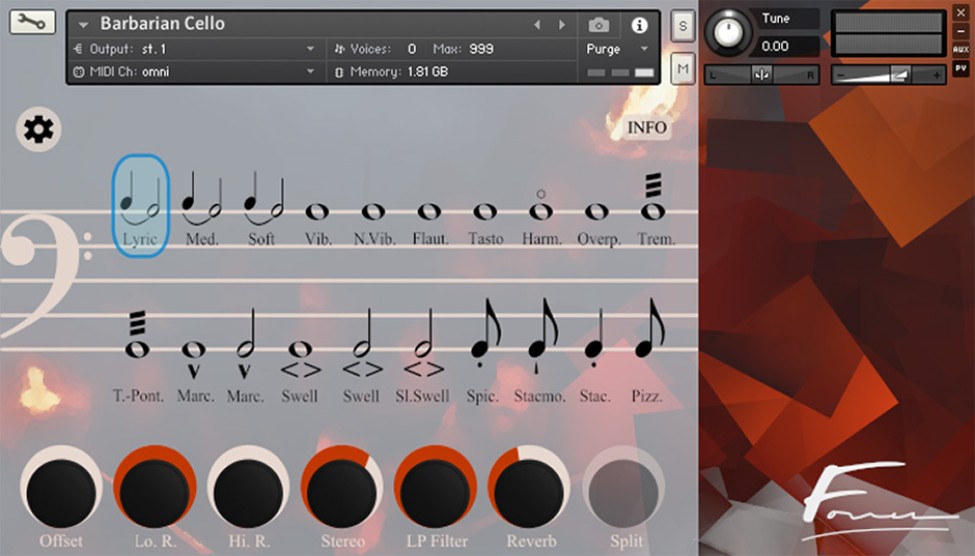 Barbarian Cello | David Forner | bestservice.com | EN