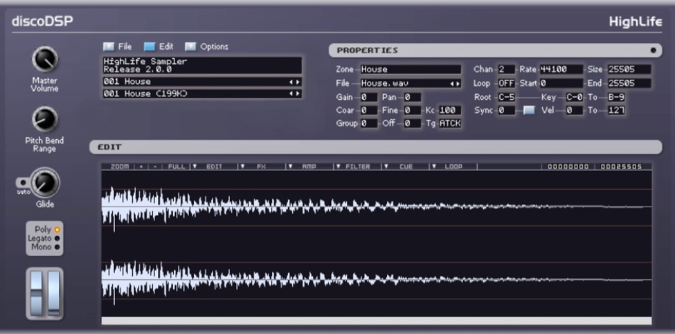 HighLife Sampler | Disco DSP | bestservice.com | EN