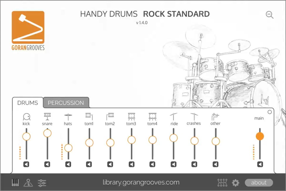 HD Rock Standard | GoranGrooves Library | bestservice.com | EN