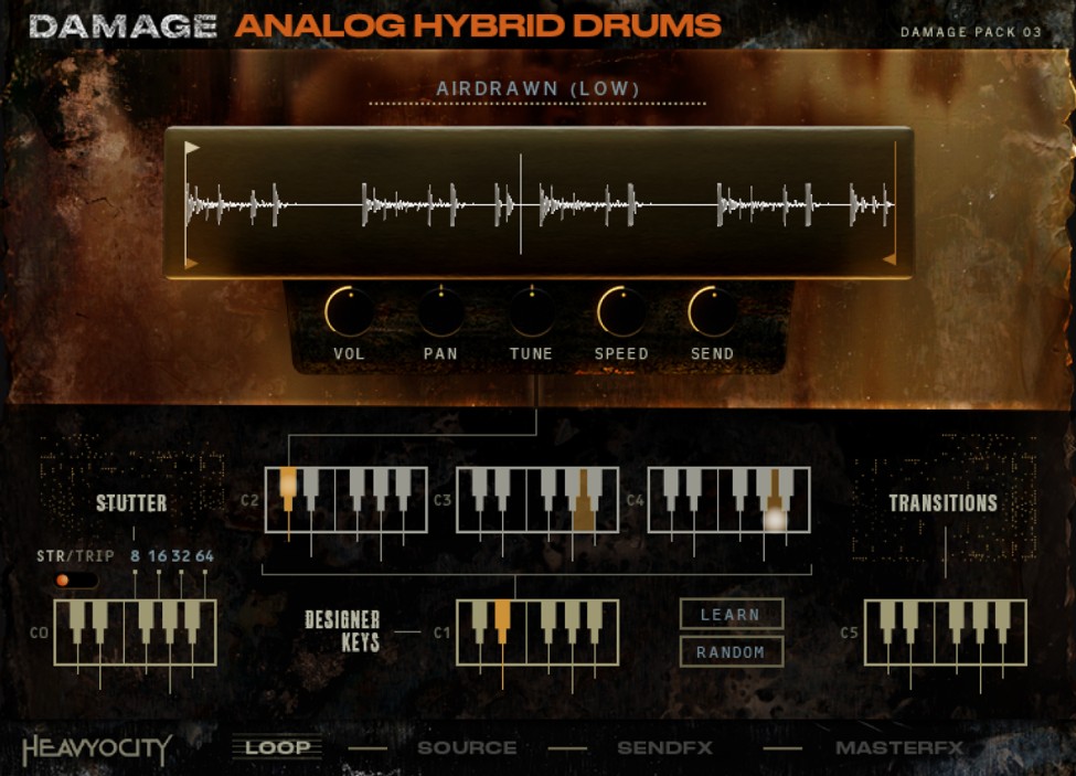 Damage Analog Hybrid Drums | Heavyocity | bestservice.com | EN