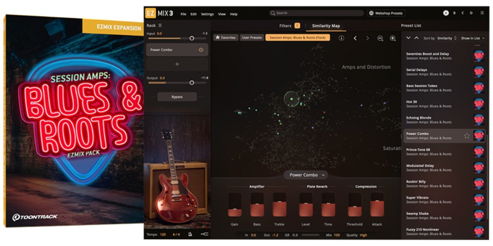 EZmix-Pack Session Amps Blues and Roots | Toontrack | bestservice.com | EN