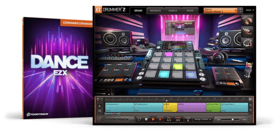 EZX Dance | Toontrack | bestservice.com | EN