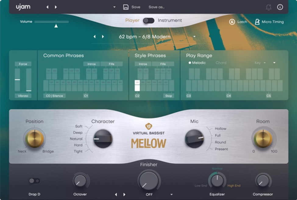 Virtual Bassist Mellow 2 | UJAM Instruments | bestservice.com | EN