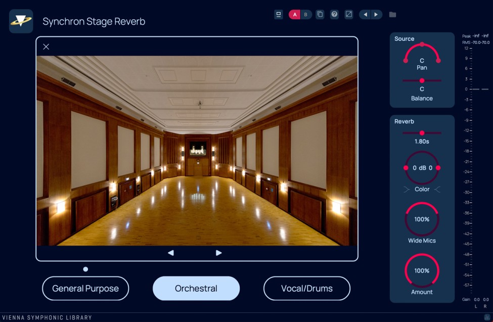 Synchron Stage Reverb | VSL - Vienna Symphonic Library | bestservice.com | EN