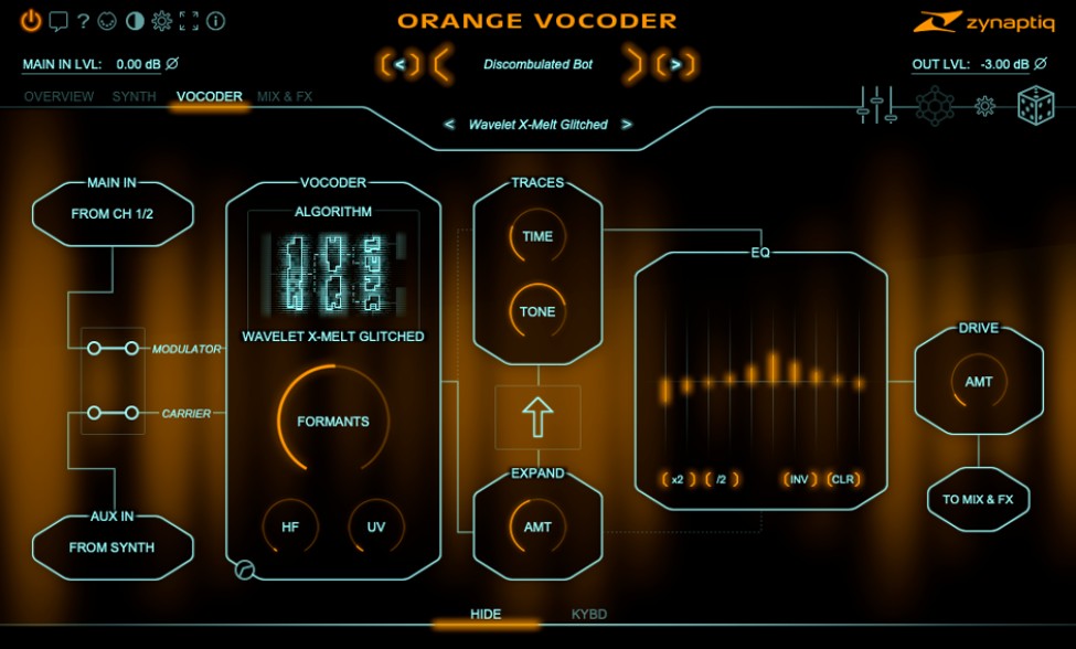 Orange Vocoder IV | Zynaptiq | bestservice.com | EN