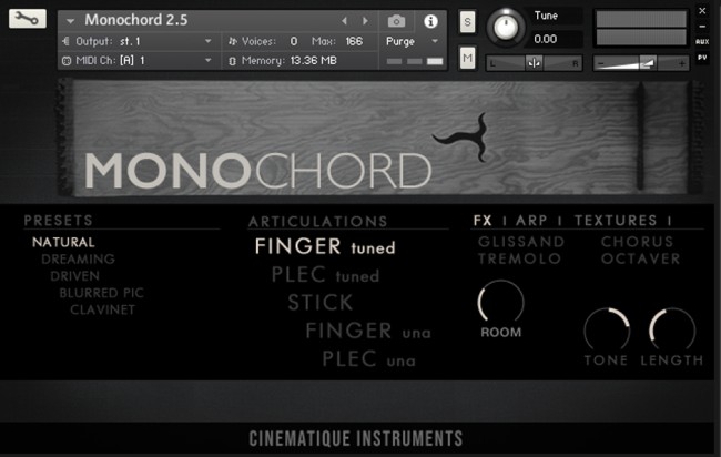 Monochord | Cinematique Instruments | bestservice.com | EN
