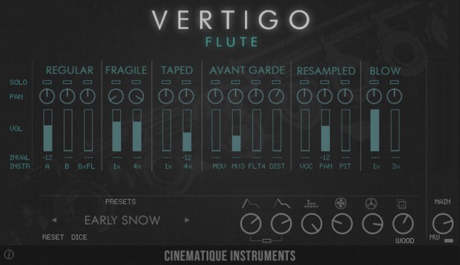Vertigo Flute | Cinematique Instruments | bestservice.com | EN