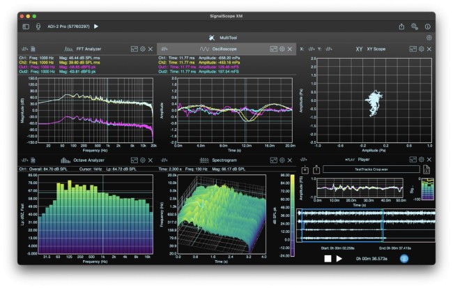 SignalScope XM Pro Tool Set | Faber Acoustical | bestservice.com | EN