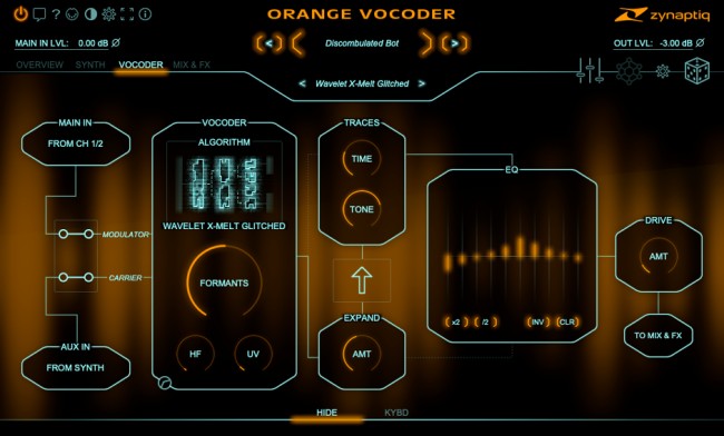 Orange Vocoder IV | Zynaptiq | bestservice.com | EN