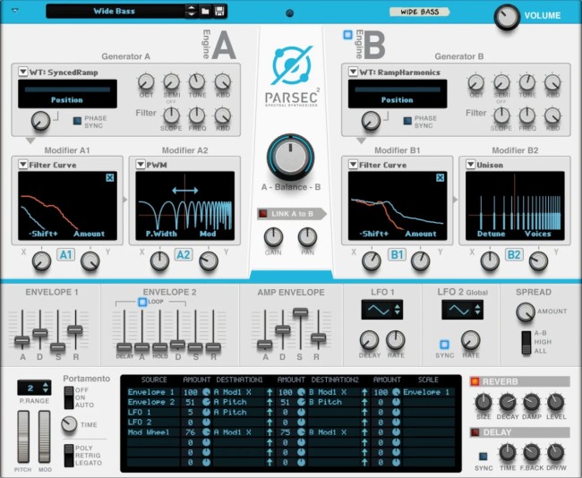 Parsec 2 Spectral Synthesizer | Reason Studios | bestservice.com | FR