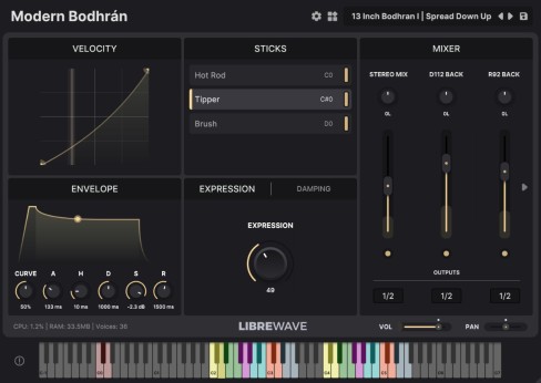 Modern Bodhran | Libre Wave | bestservice.com | EN