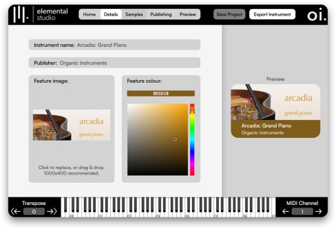 Elemental Studio | Organic Instruments | bestservice.com | EN