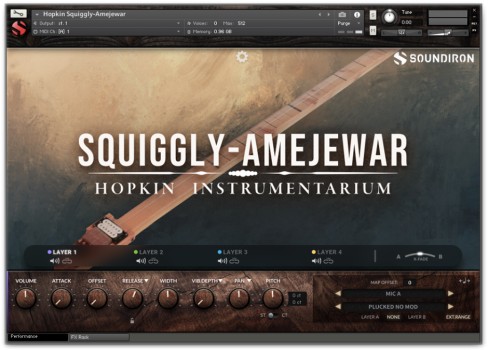 Hopkin Instrumentarium: Squiggly-Amejewar | Soundiron | bestservice.com ...