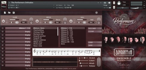 The Performers Anonym Orthodox Choir | Strezov Sampling | bestservice.com | EN