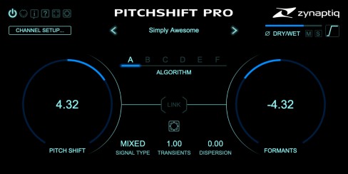 Pitchshift Pro | Zynaptiq | bestservice.com | EN