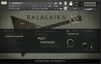 Balalaika | Cinematique Instruments | bestservice.com | EN